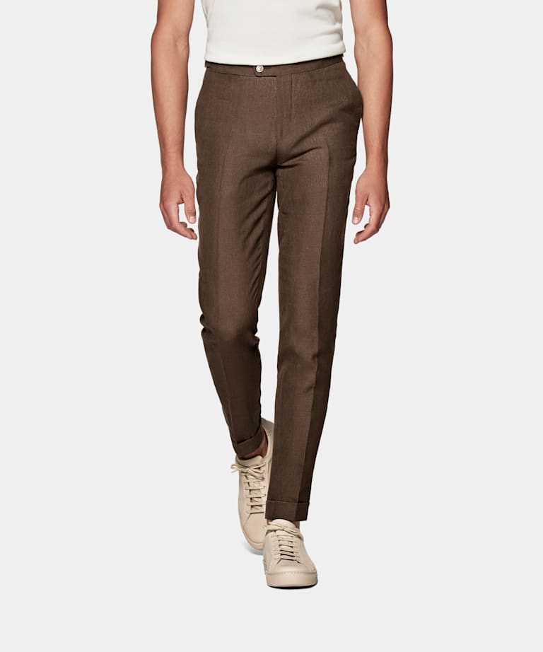 Men's Pleated Trousers | SUITSUPPLY QA