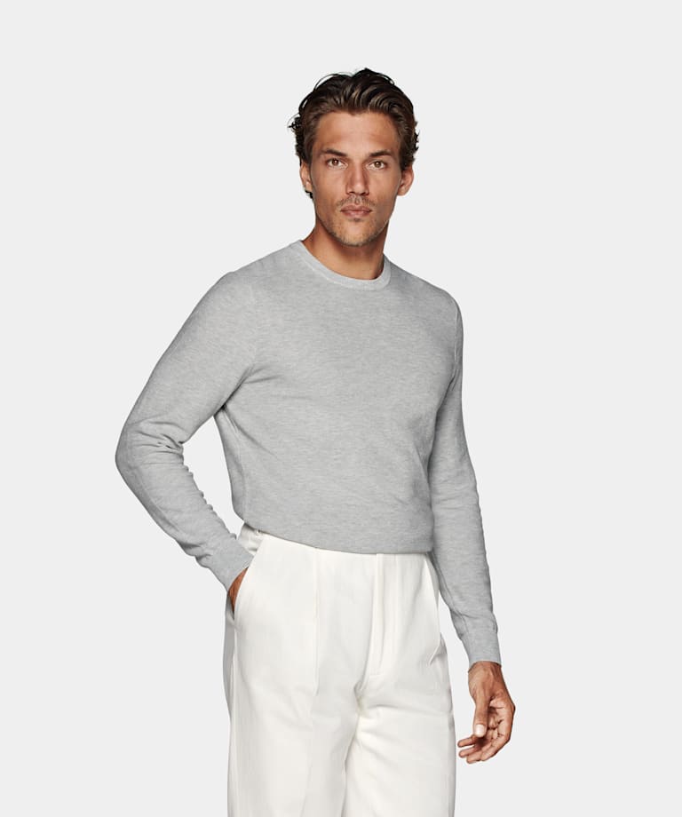 Men's Crewnecks| Different styles and fabrics | SUITSUPPLY