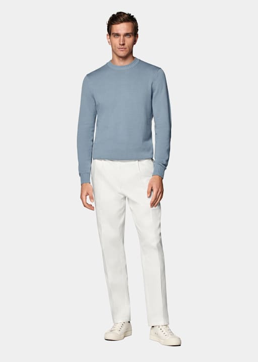 Men's Crewnecks & V-Necks - Wool & Cashmere Crewneck Sweaters ...