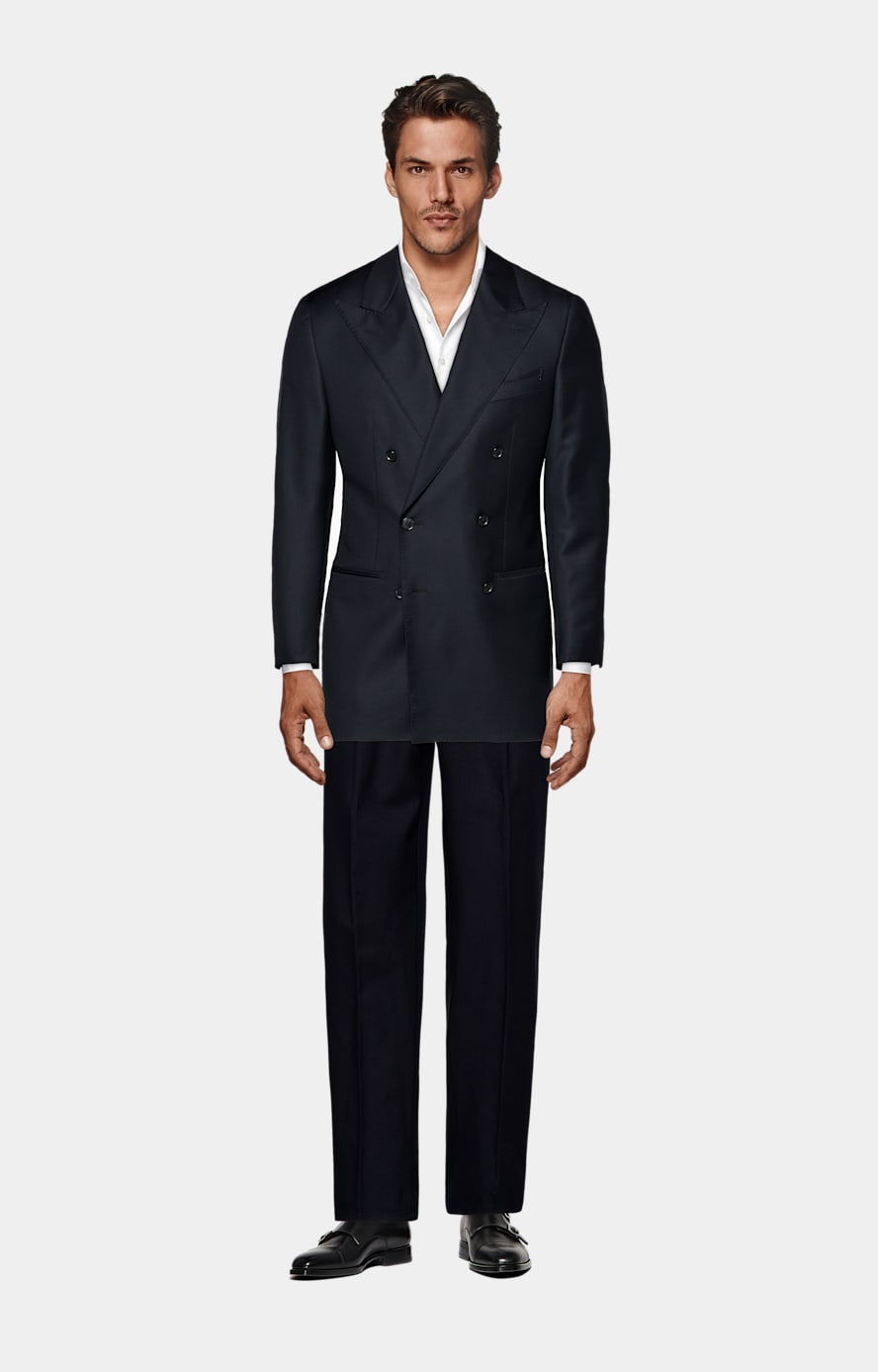 Black Double Monk Strap in Italian Calf Leather | SUITSUPPLY ...