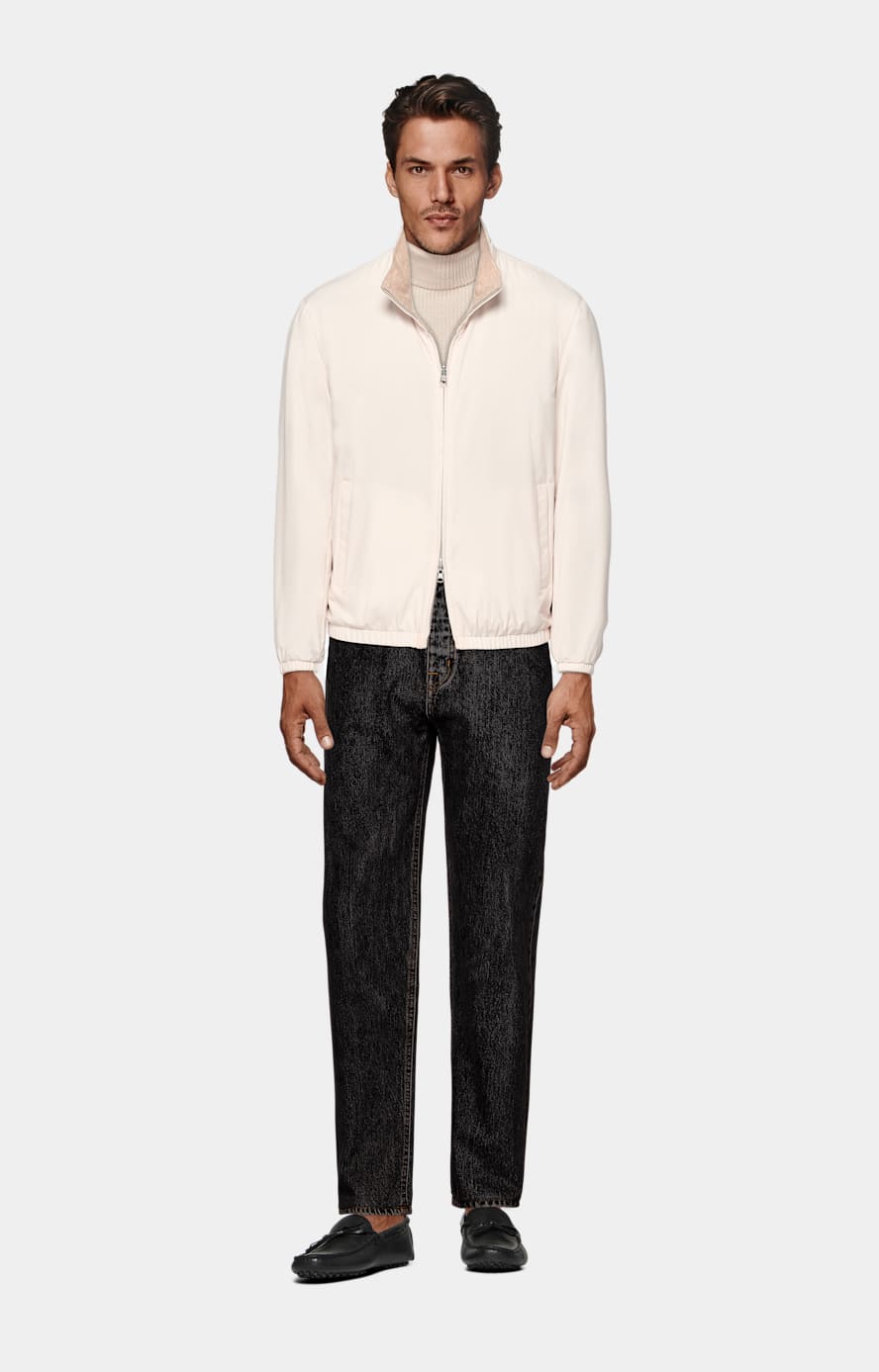 Off-White Reversible Bomber Jacket in Technical Fabric | SUITSUPPLY ...